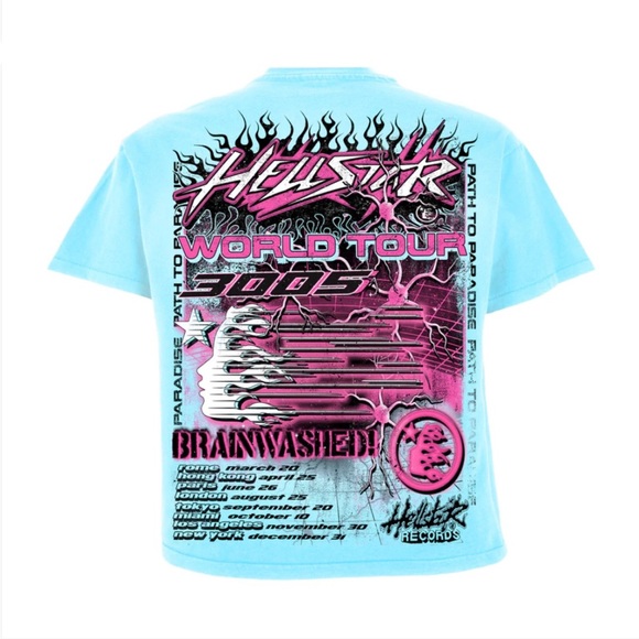 HellStar | Shirts | Hellstar Neuron Tour Tshirt | Poshmark